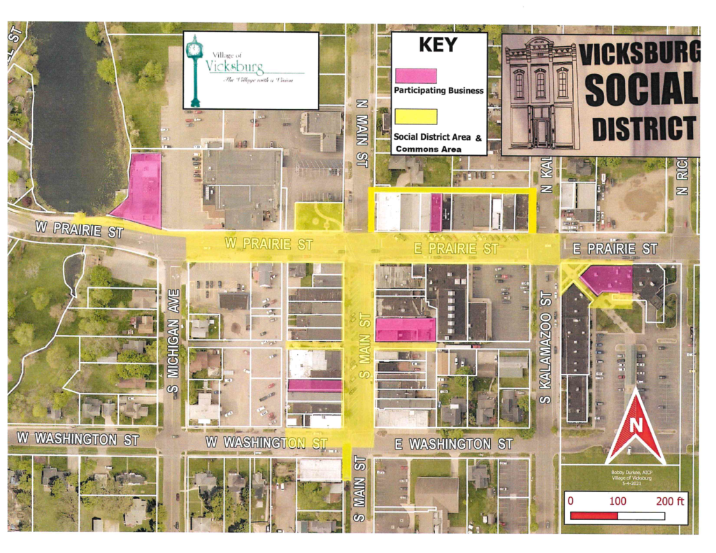 Vicksburg Social District - The Village of Vicksburg, Michigan